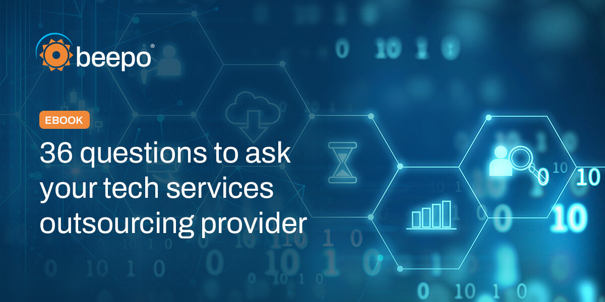 36 questions to ask your tech services outsourcing provider - eBook
